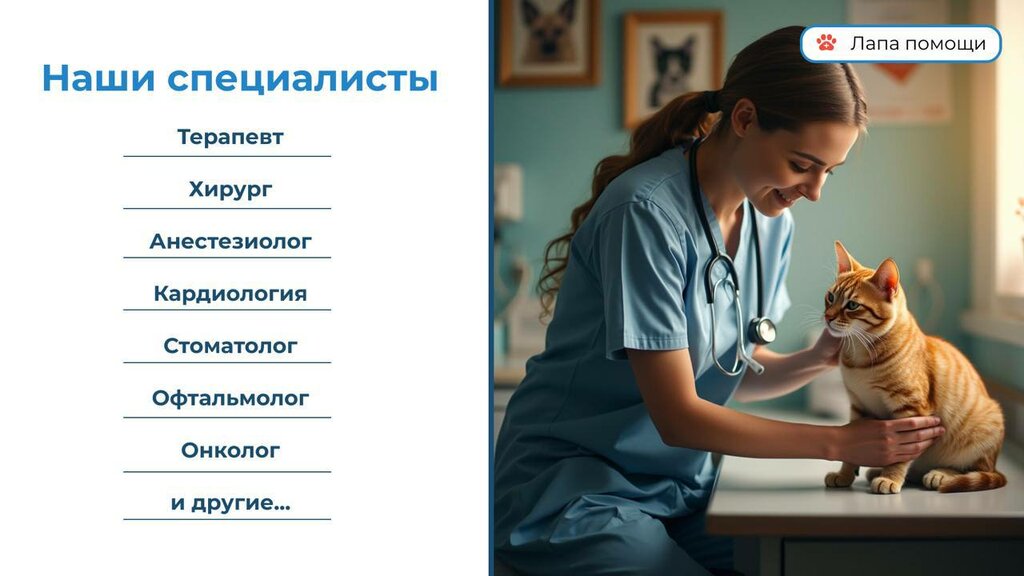 Veteriner klinikleri Лапа Помощи, Moskova, foto