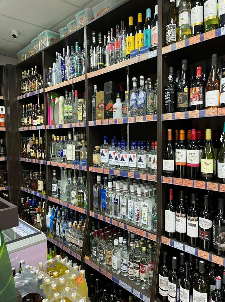 Alkollü içecekler Port Market, Tataristan, foto