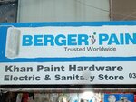 Berger Paint (Sehar Commercial 1st Lane No:F102), boya ve cila malzemeleri üretim ve satış yerleri  Karaçi'den