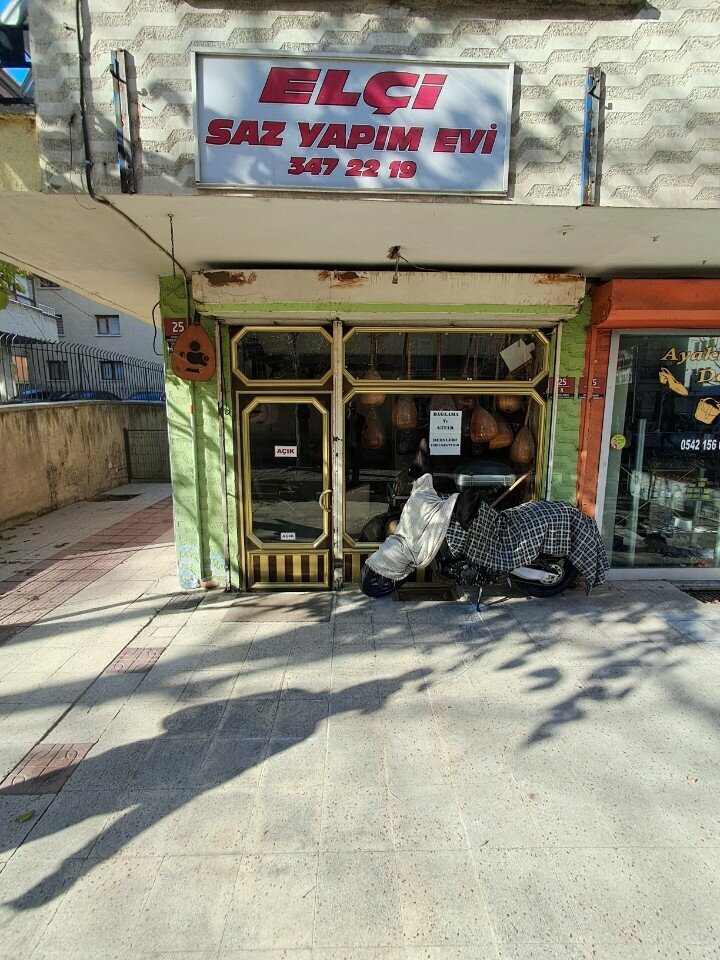 Enstrüman mağazaları Elçi Saz Yapım Evi, Ankara, foto