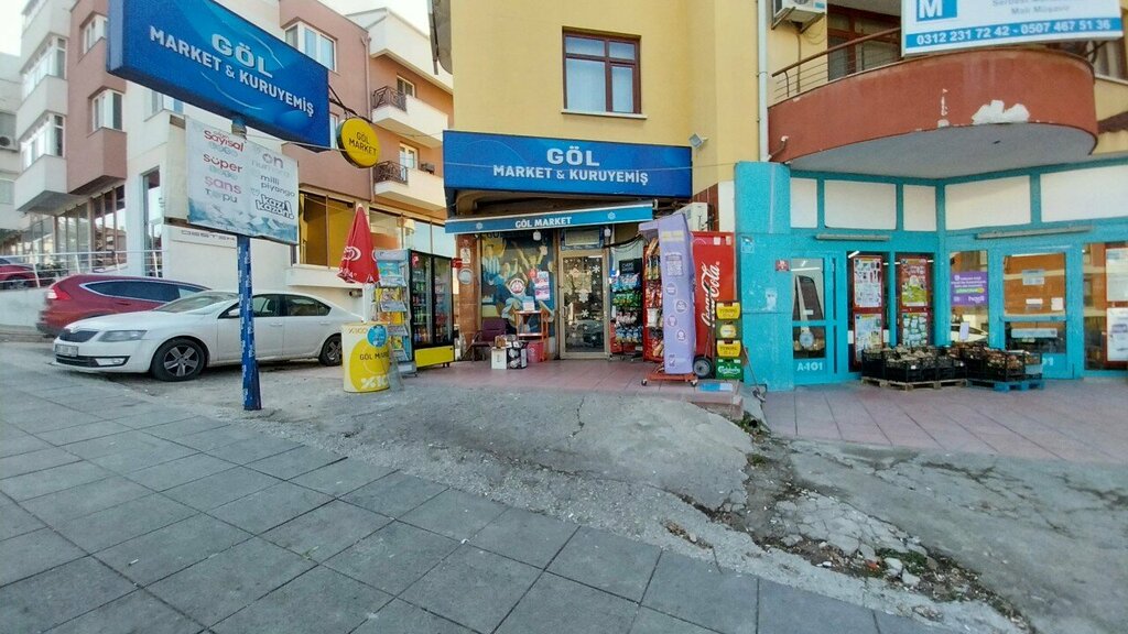 Pazarlar ve çarşılar Göl Kuruyemiş Market, Ankara, foto