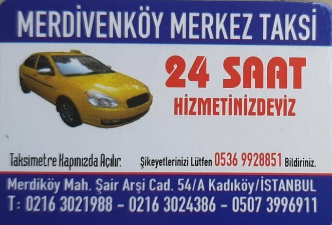 Taksi Merdivenköy Taksi Durağı, İstanbul, foto