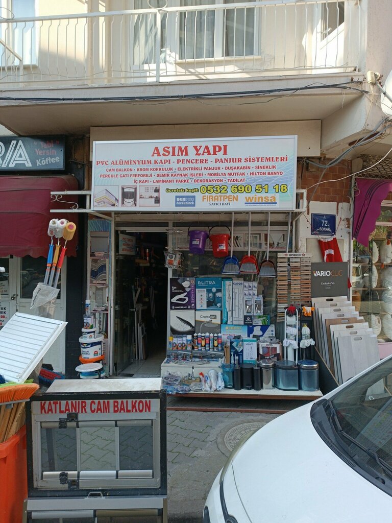 Pencere üretim ekipmanları Asım Yapı, İzmir, foto