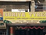 Surya trader (No:B15, Shah Faisal, Moria Khan Goth), jant ve lastikçiler  Karaçi'den