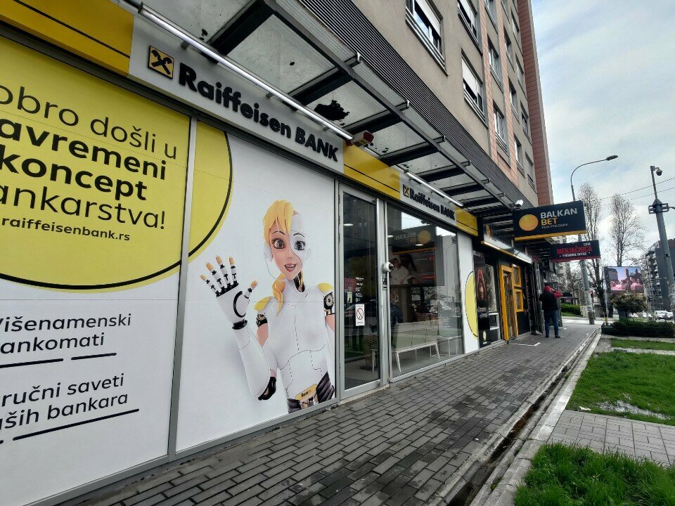 Banka Raiffeisen Bank, Belgrad, foto