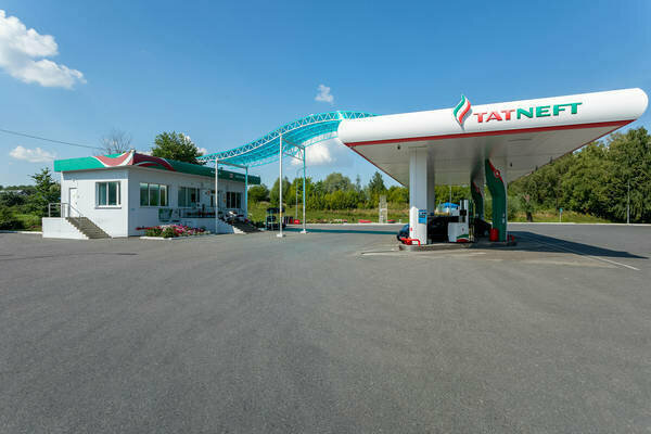 Benzin istasyonu Tatneft', Novocheboksarsk, foto