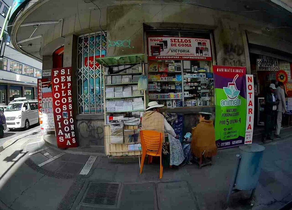 Mini-market Market Post, La Paz, foto