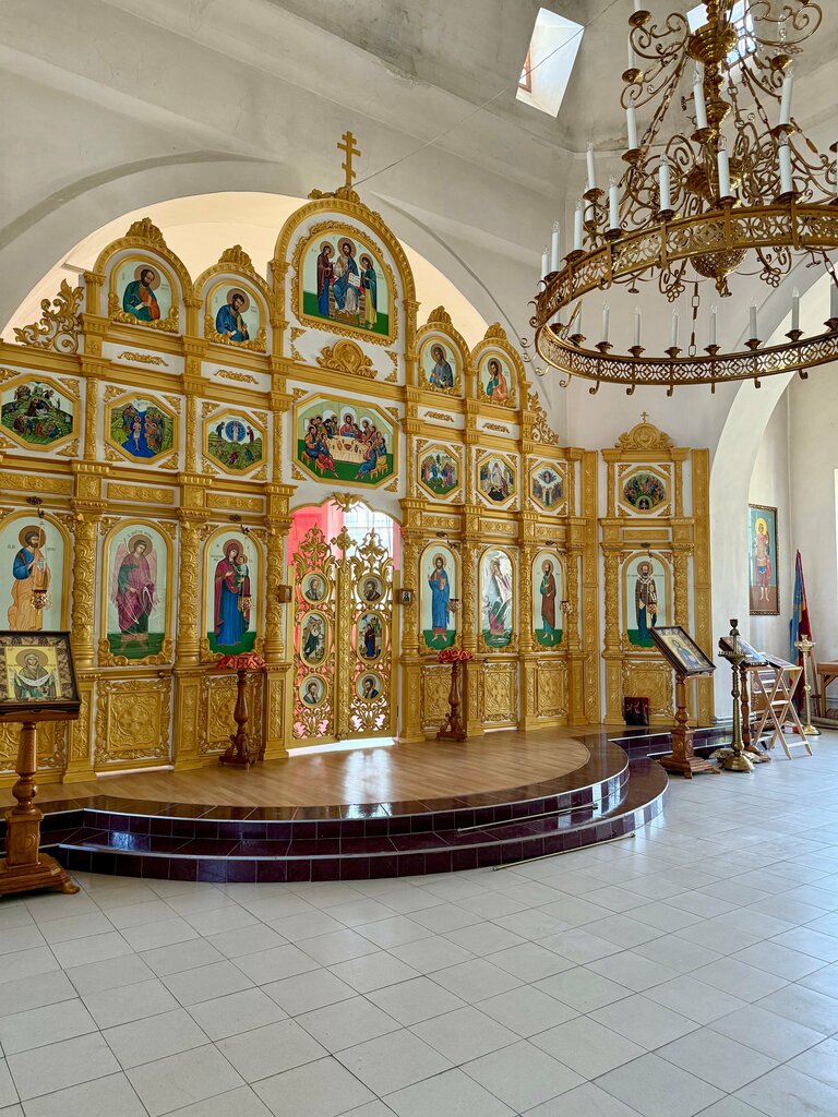 Ortodoks kiliseleri Church of the Holy Apostles Peter and Paul, Volgogradskaya oblastı, foto