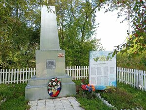 Воинам, погибшим в годы Великой Отечественной войны (Sverdlovsk Region, Talitskiy munitsipalny okrug, derevnya Verkhniy Talman, ulitsa Stroiteley), anıt, heykel  Sverdlovskaya oblastından
