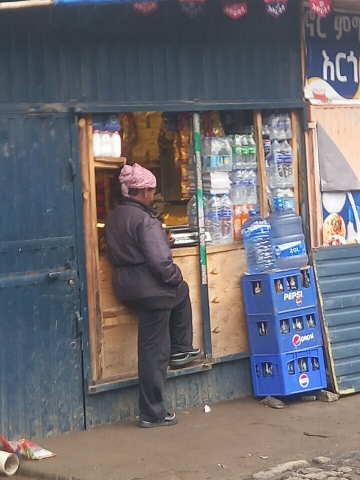 Market Bedru convinence store, Addis Ababa, foto
