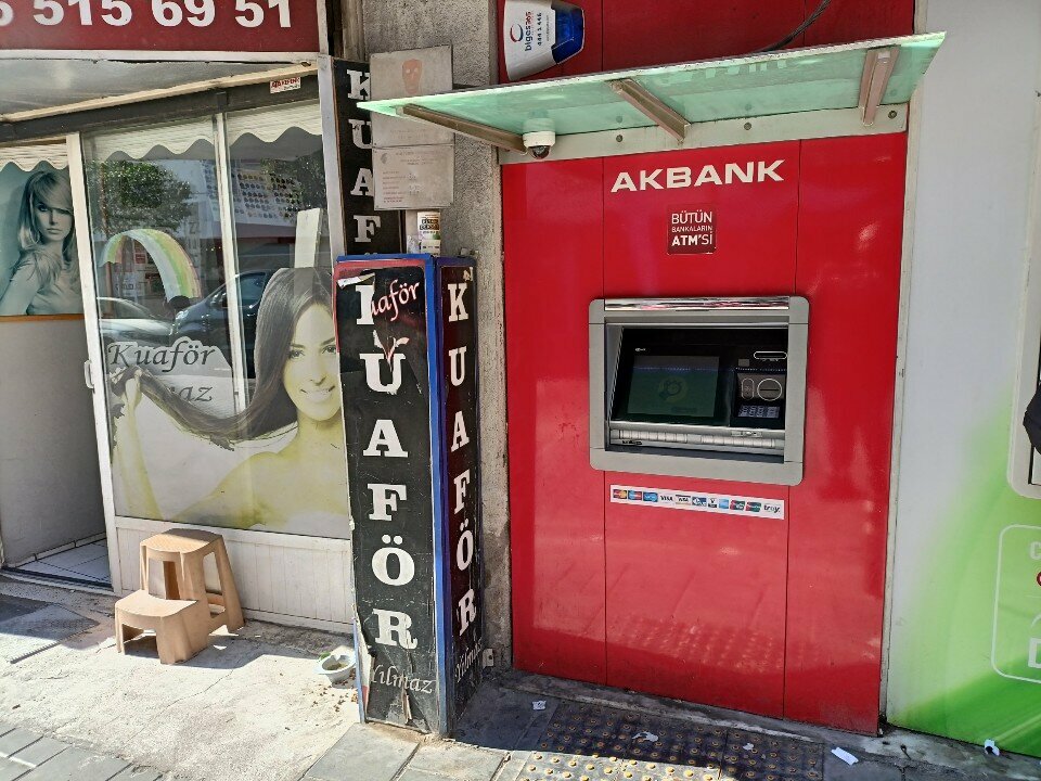 ATM'ler Akbank ATM, İzmir, foto