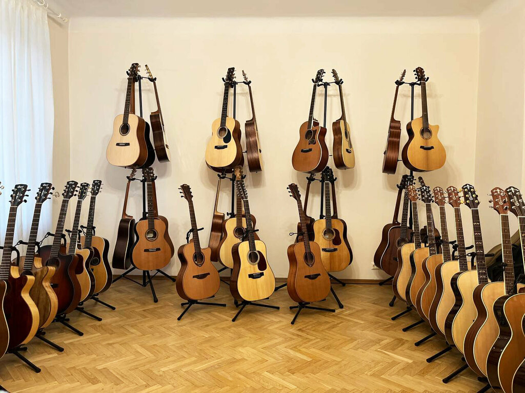 Enstrüman mağazaları Gitarof, Moskova, foto