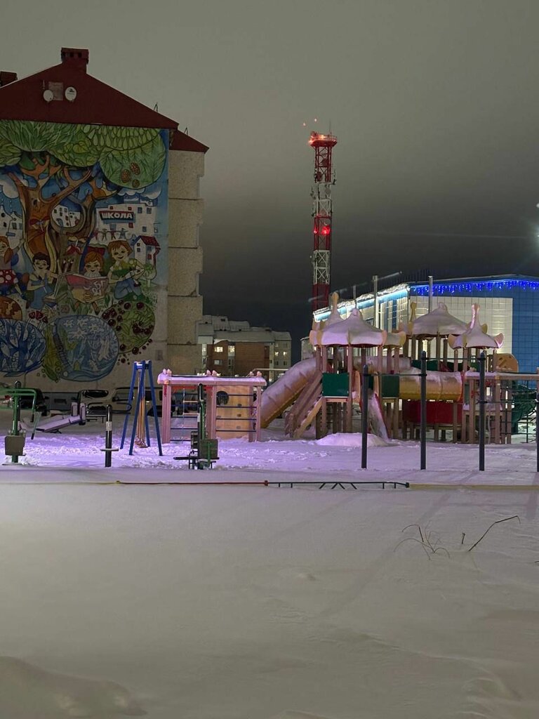 Oyun alanı Playground, Gubkinski, foto