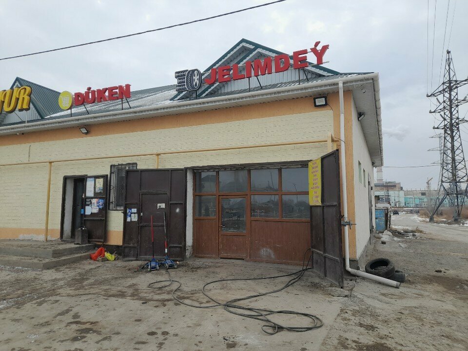 Oto lastik tamiri Jelimdey, Kızılorda, foto