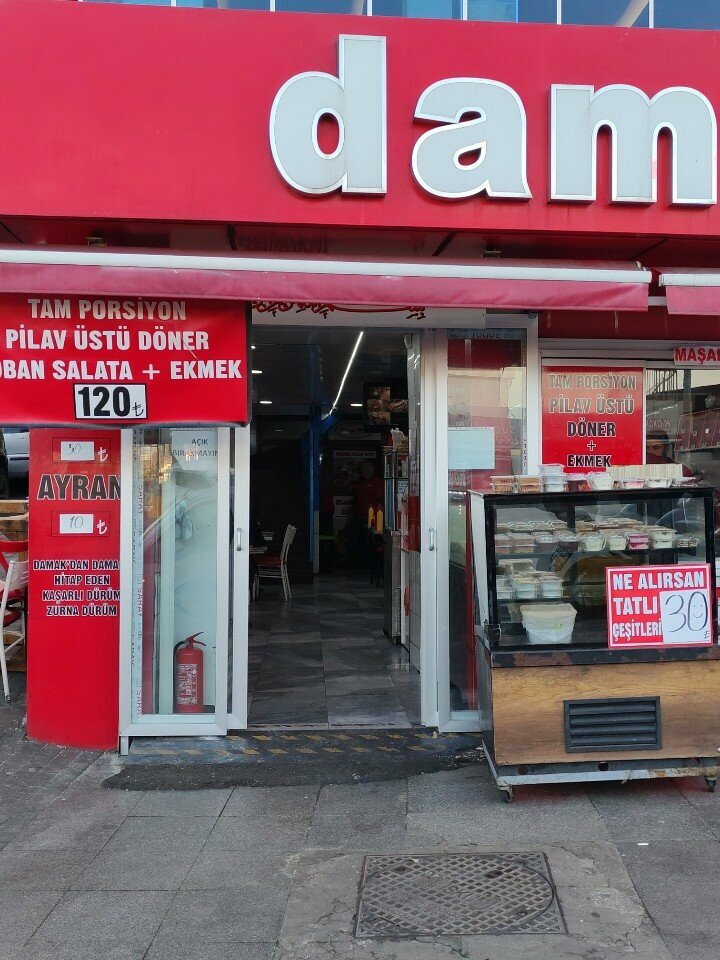Fast food Damak Döner, İstanbul, foto
