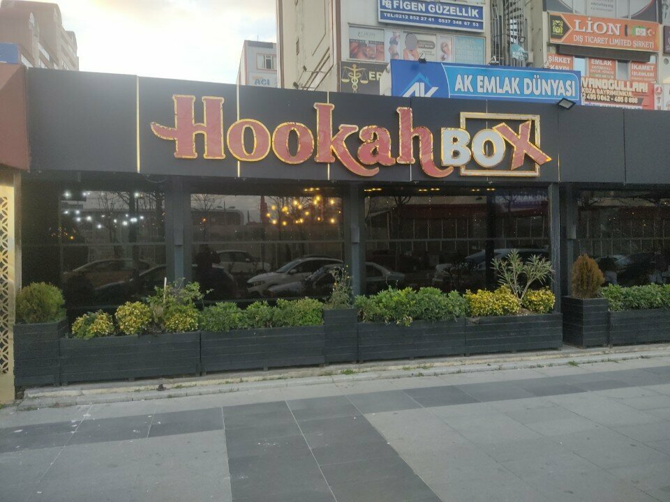 Kafe Hookah Box, İstanbul, foto