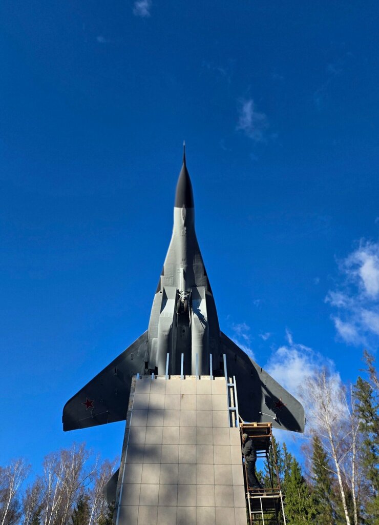 Teknoloji anıtı Истребитель МиГ-29, Vladimirskaya oblastı, foto