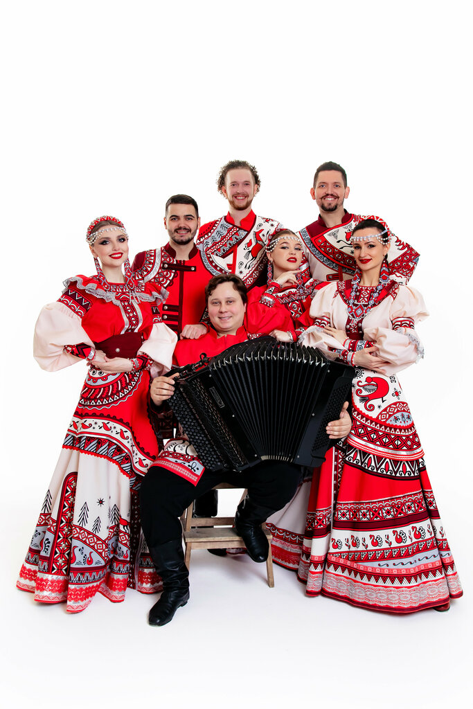 Müzik ve dans grupları Folkl ensamble Lubo-Milo, Moskova, foto