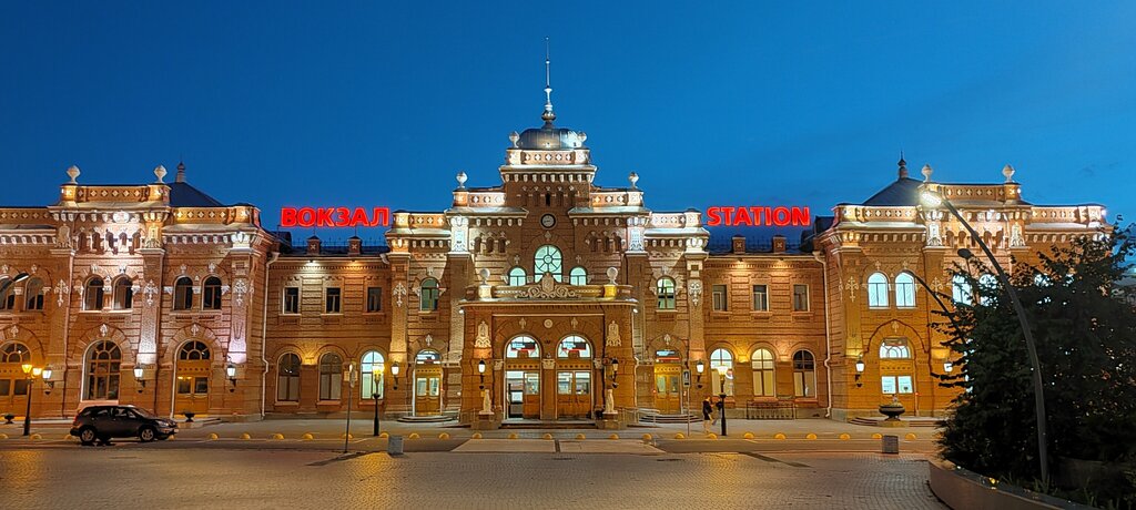 Tren garları Railway station Kazan-1, Kazan, foto