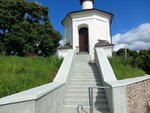 Chapel of the Four Saints of the Snetogorsky Monastery (Voskhodnaya ulitsa No:1А), şapel, haç anıtı  Pskov'dan