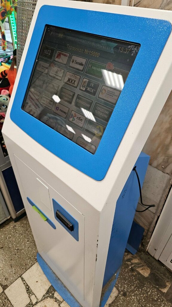 Ödeme terminali Payment terminal, Krasnoyarsk, foto