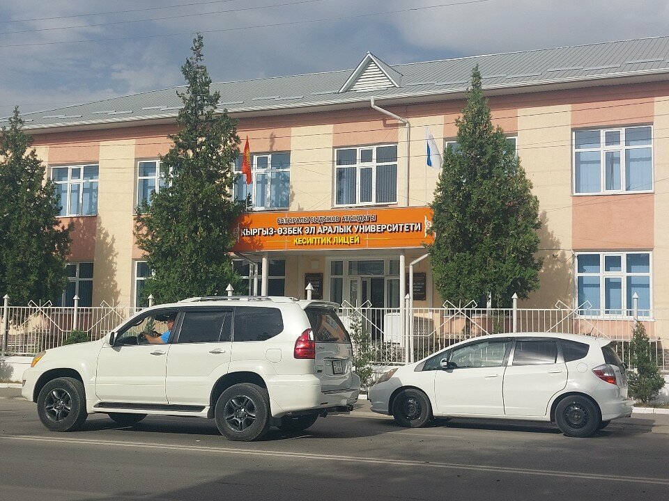 Meslek yüksekokulu Кыргызско-узбекский университет, профессиональный лицей, Osh, foto