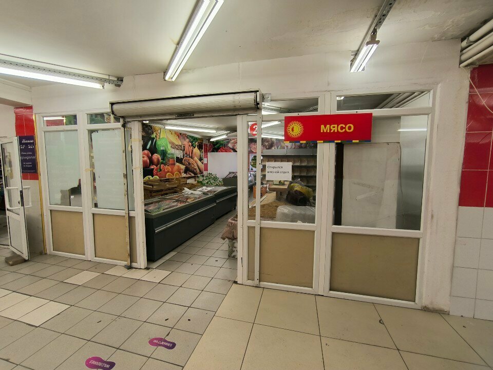 Kanatlı hayvan ürünleri ve yumurta Мясной отдел, Norilsk, foto
