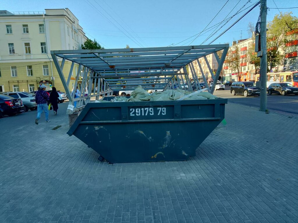 Çöp hizmetleri Strela, Nijni Novgorod, foto