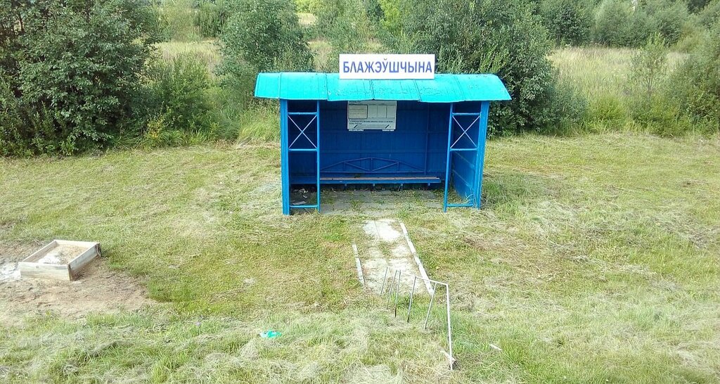 Tren istasyonu Блажевщина, Vitebskaya oblastı, foto