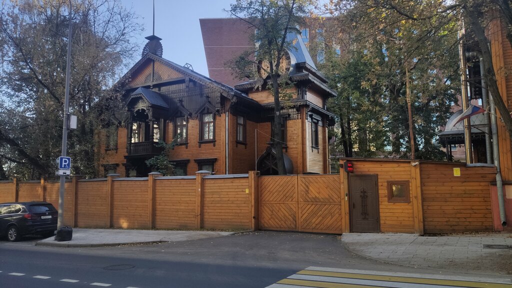 Turistik yerler Ансамбль деревянных домов, начало XX века, Moskova, foto