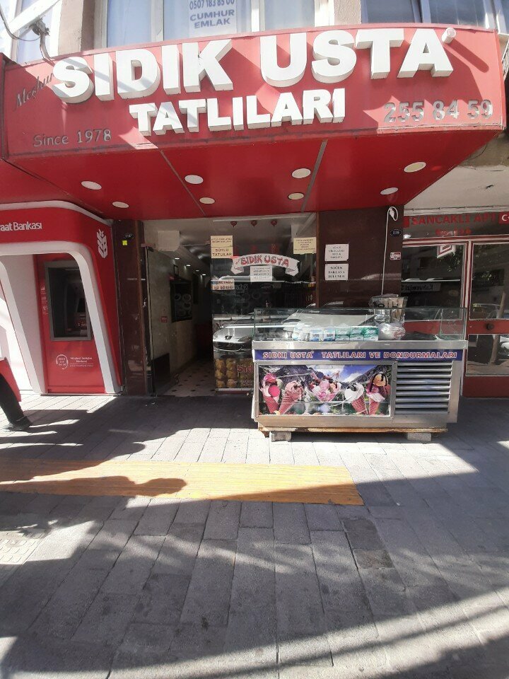 Pasta, şekerleme ve tatlı Sıdıķ usta tatlıları, İzmir, foto