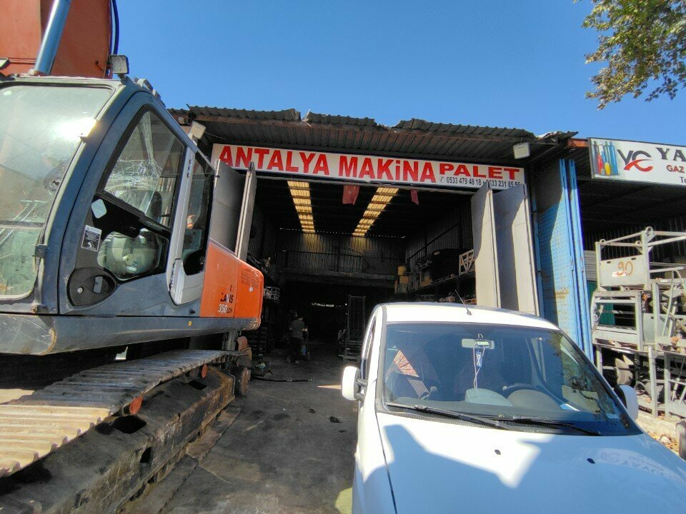 i̇nşaat makinaları ve ekipmanları Antalya Makina Palet, Antalya, foto