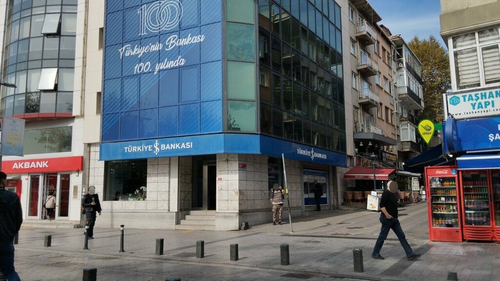 ATM'ler Türkiye İş Bankası Bankamatik, İstanbul, foto