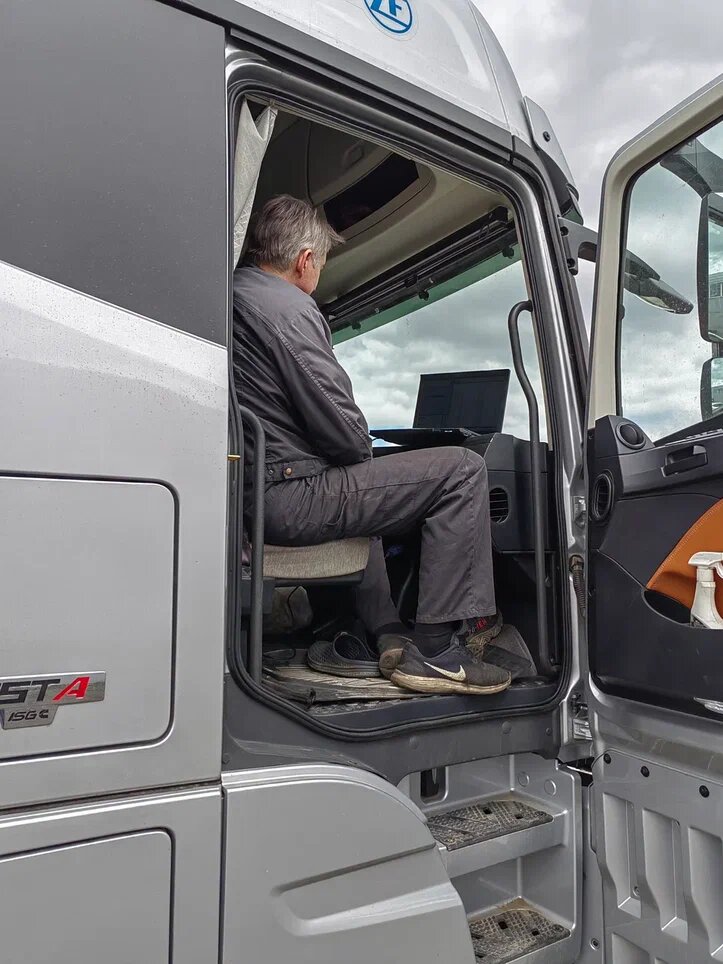 Tuning Comptruck, Omskaya oblastı, foto