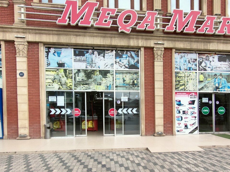 Süpermarket Meqa Mart, Gence, foto