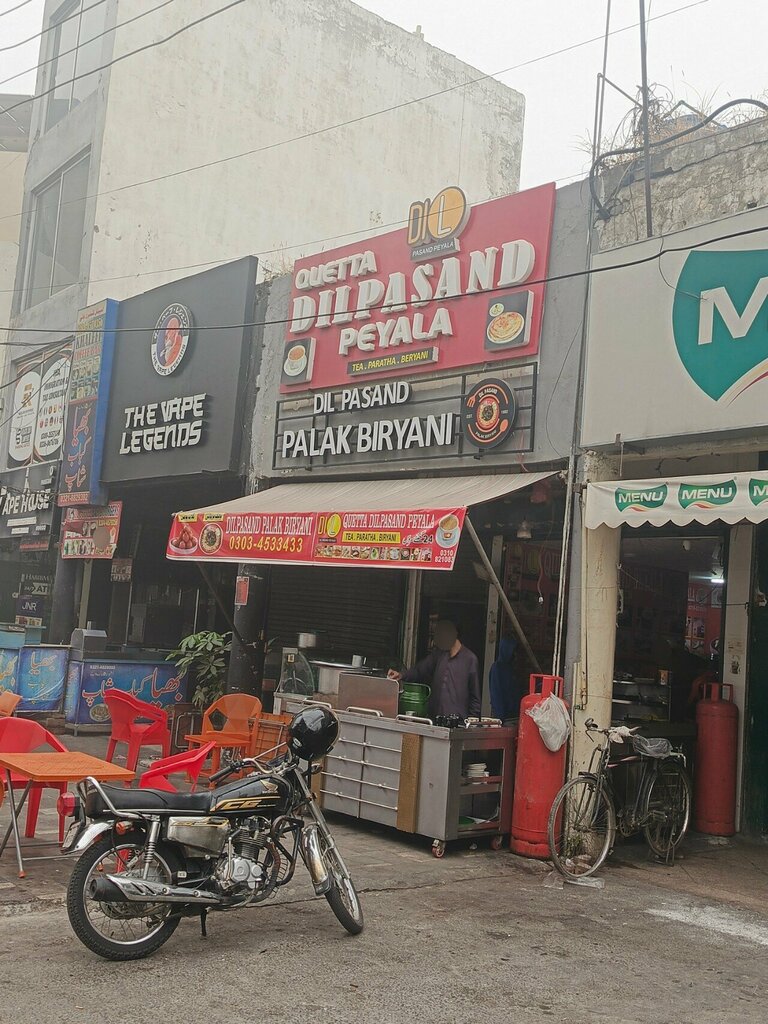 Fast food Dil pasand peyala, Lahor, foto