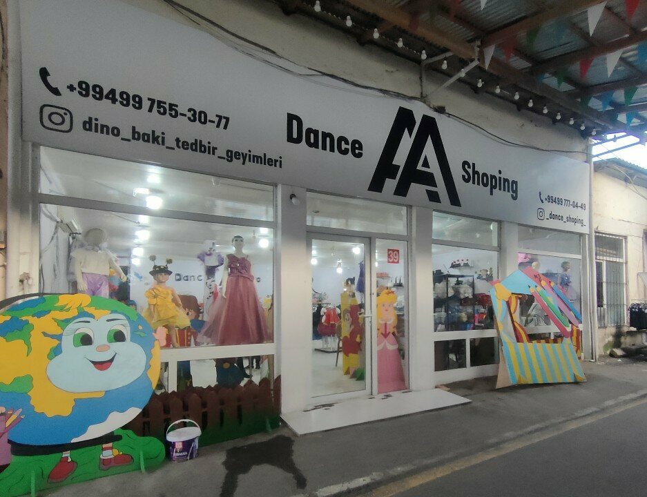 Kostüm mağazaları Dance Shopping, Gence, foto