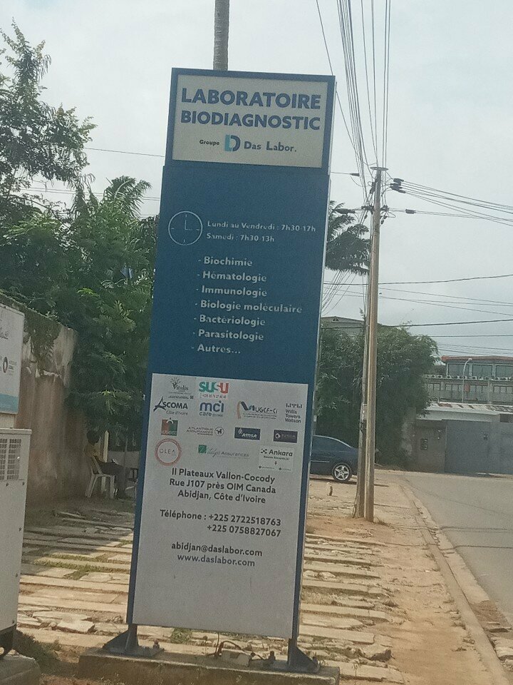 Tıp merkezleri ve klinikler Das Labor. Laboratoire Biodiagnostic Ivoiro-Allemand, Abican, foto