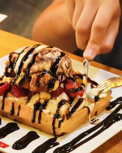 Çıtır Waffle Aydın Merkez (Güzelhisar Mah., 35. Sok., No:4/A, Efeler, Aydın), kafe  Efeler'den
