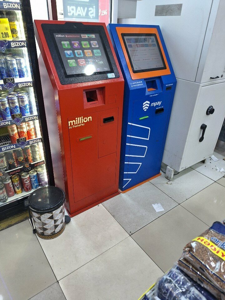 Ödeme terminali MilliÖn, Bakü, foto