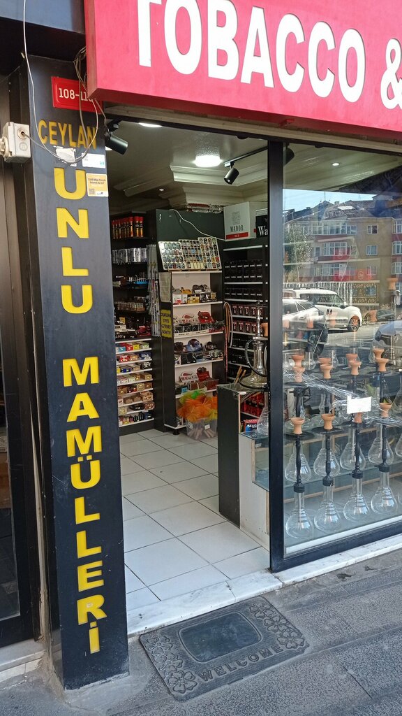Tütün, sigara mağazaları Escobar Tobacco, İstanbul, foto
