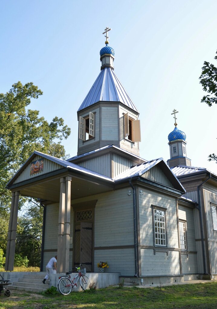 Ortodoks kiliseleri Успенская церковь, Vitebskaya oblastı, foto