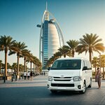 Van Rental Dubai (Sonder JBR Suites, Jumeirah Beach Residence, Dubai Marina, Jumeirah, Dubai), otobüs taşımacılığı  Dubai'den