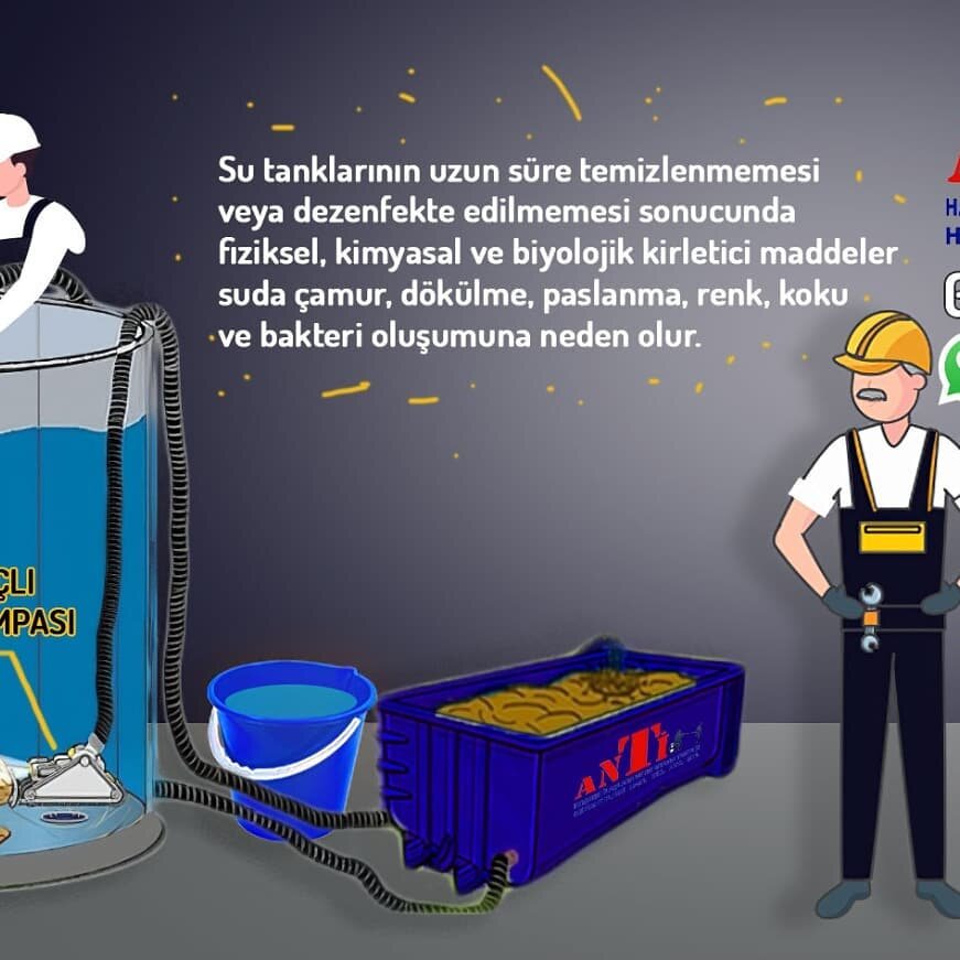Temizlik şirketleri Anti Su Deposu Temizleme, İstanbul, foto