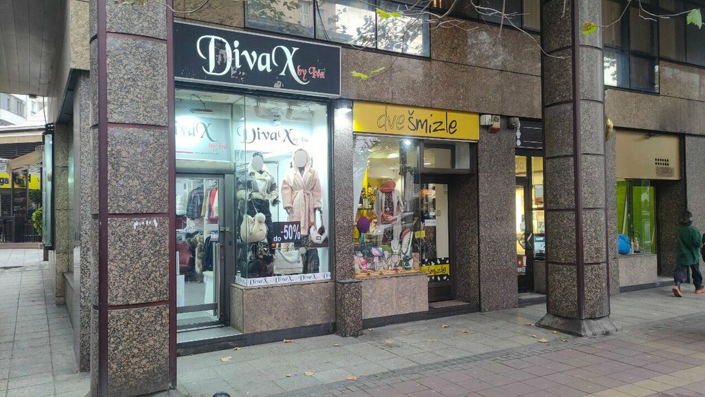 Giyim mağazası Diva X by Iva, Belgrad, foto