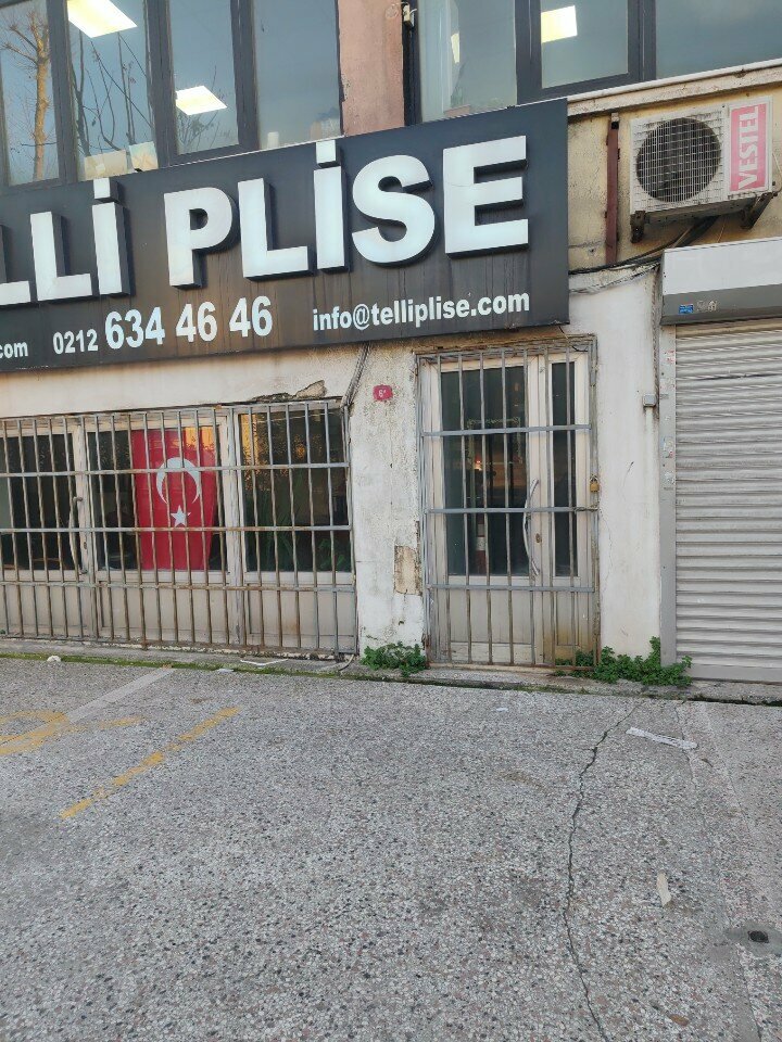 Sanayi kuruluşu Telli Plise, İstanbul, foto
