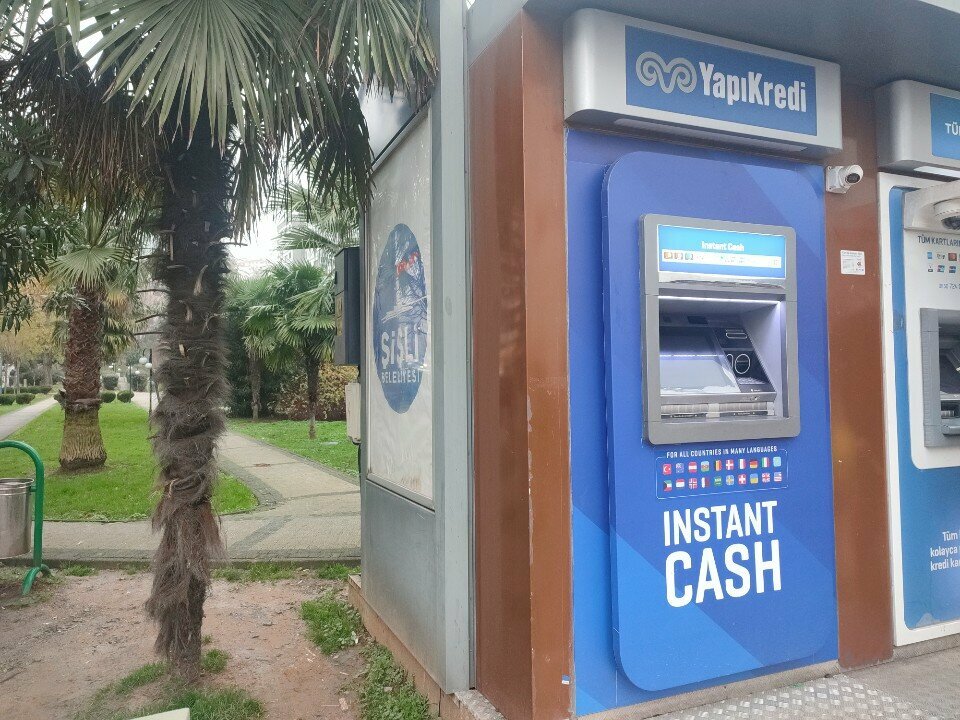 ATM'ler Yapı Kredi, İstanbul, foto