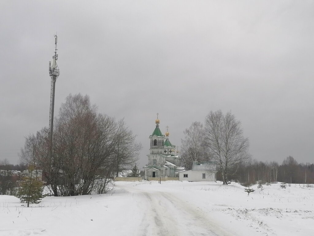 Ortodoks kiliseleri Tserkov Nikolaya Chudotvortsa V Aktayuzhe, Mariy El Cumhuriyeti, foto