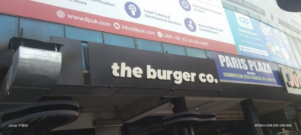 Fast food The Burger Co, Islamabad, foto