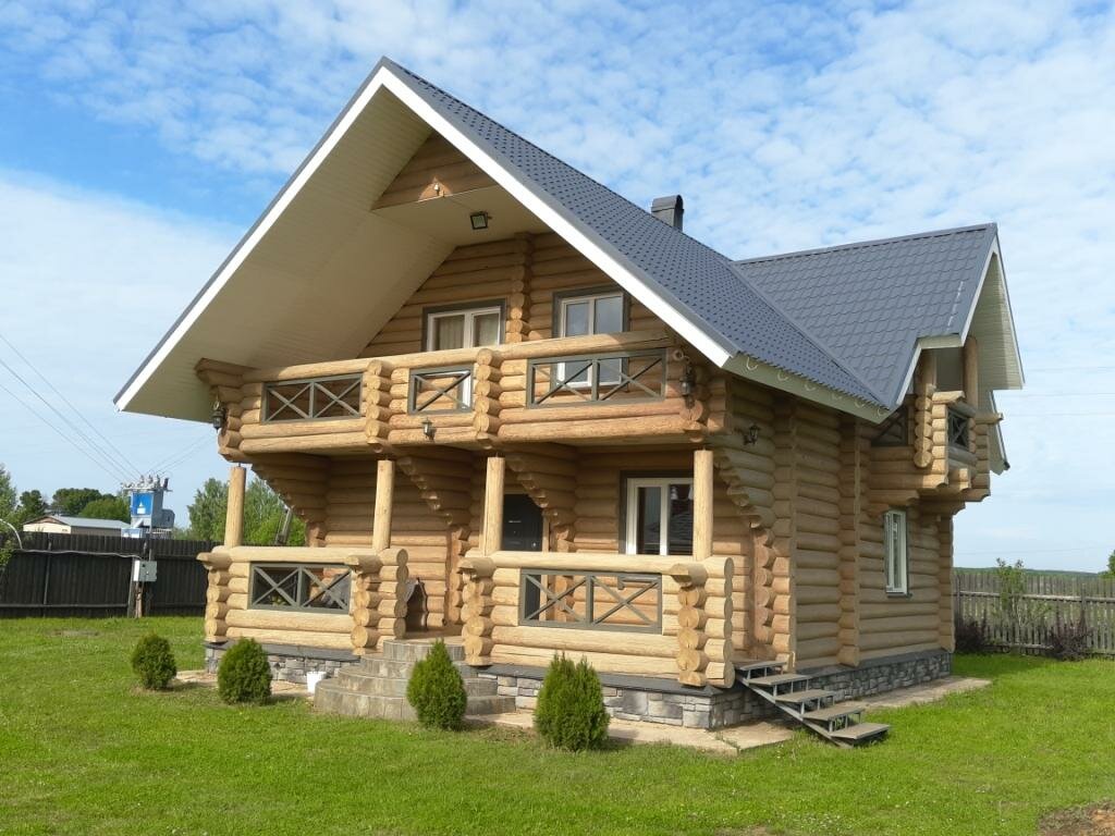 Ahşap endüstrisi Proizvodstvenno-stroitelnaya firma Russky dom, Kirovskaya oblastı, foto